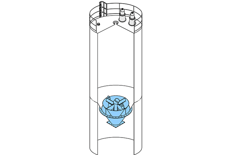 Blenders for Silos & Hoppers – Coperion
