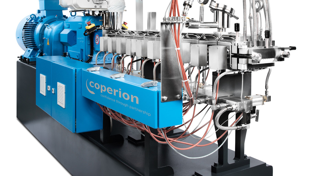 STS twin screw extruder for masterbatch – Coperion