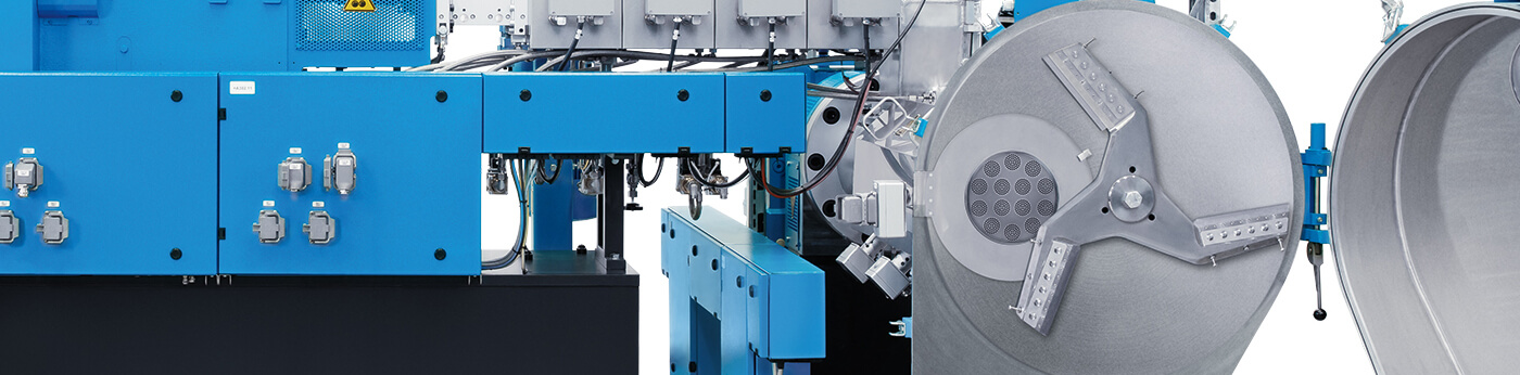 New knife rotor for EGR eccentric pelletizer – Coperion