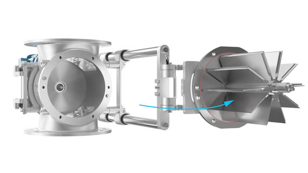 New Full Access System for Rotary Valves Simplifies Access and Cleaning – Coperion