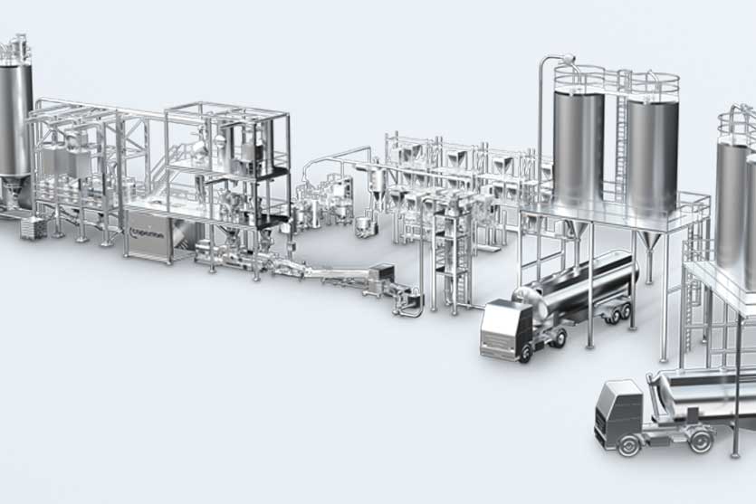 Schüttgut-Handling beim Compoundieren und Verarbeiten – Coperion